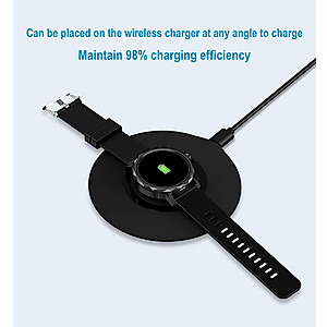 Tinwoo Wireless Charger,QI-Certified 15W Max Fast Wireless Charging Pad (NO AC Adapter)