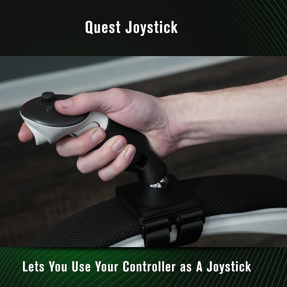 DeadEyeVR Advanced Flight Sticks - Magnetic HOTAS Joystick Adapters for The Oculus Rift S/Quest (2)