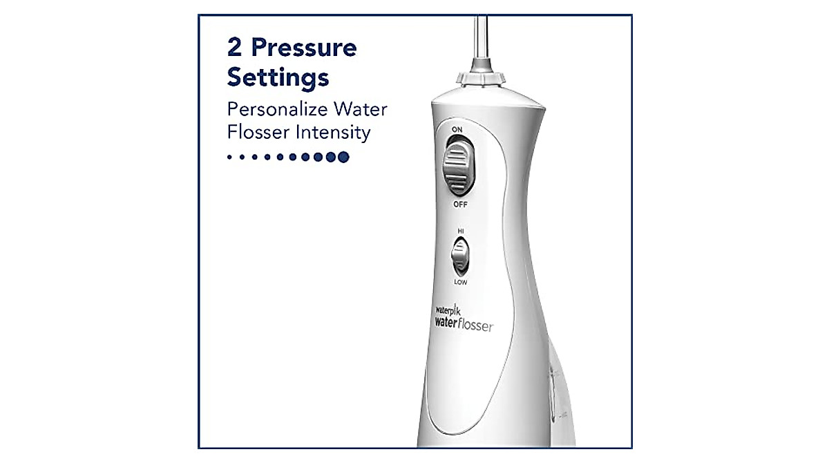 Waterpik Cordless Water Flosser WP-450 for Oral Health | Travel & Home