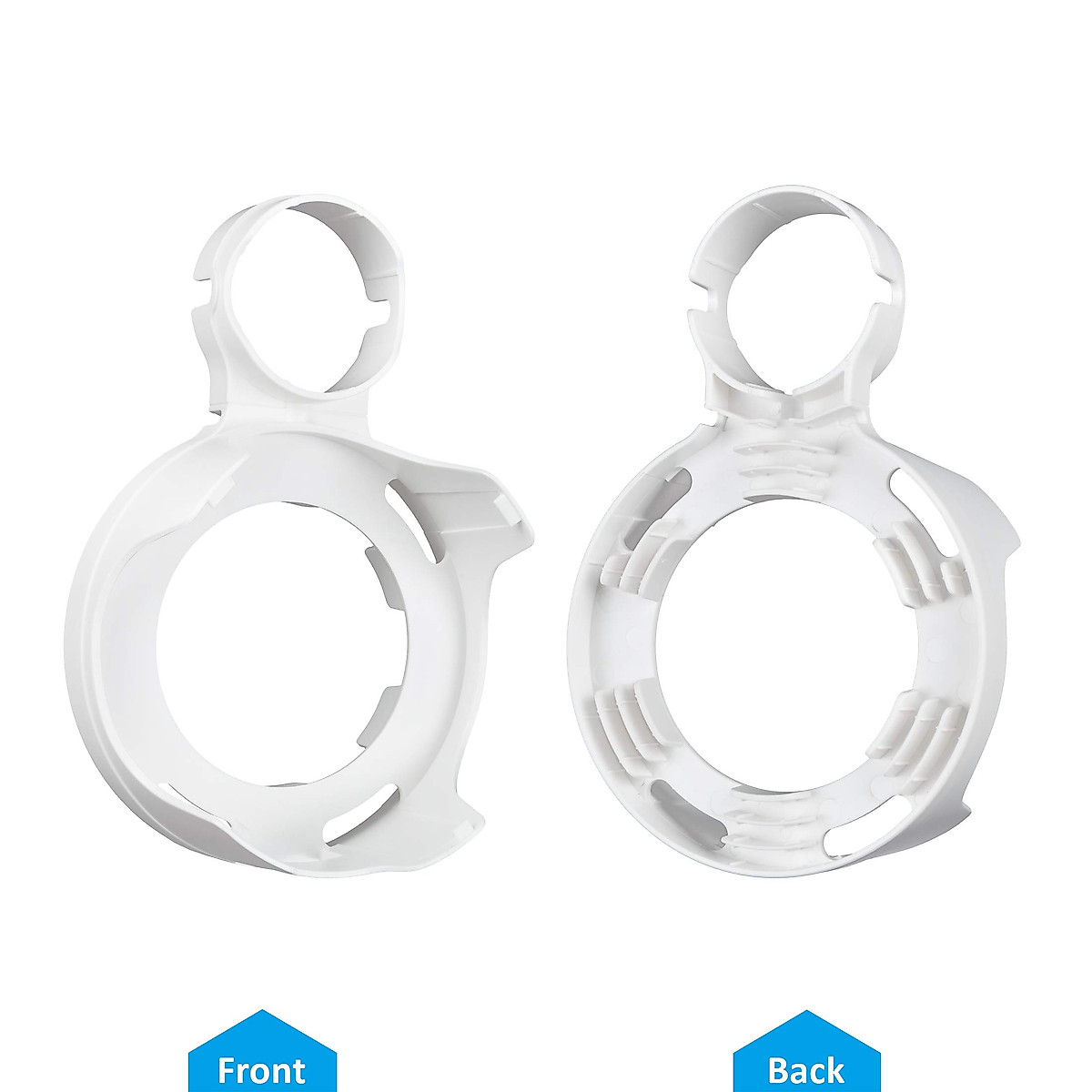 STANSTAR Outlet Wall Mount for Google Mesh WiFi System(2020 Model,Round Plug), Sturdy WiFi Holder for Google Mesh WiFi Router, Excellent Cord Management Without Screws.(3Pack)