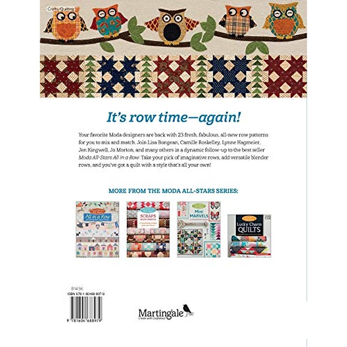 Moda All-Stars - All in a Row Again: 23 Row-by-Row Quilt Designs