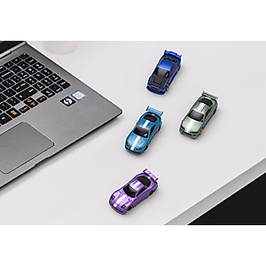 1:76 Turbo Racing C61/C62/C63 Remote Control Drift Car 2 Wheel Drive 2WD Scale 1:76 Proportional RTR Kit Toys (C61)