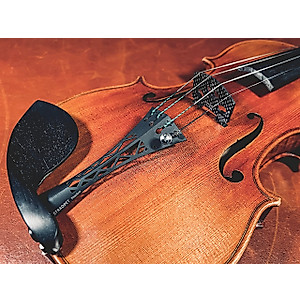 STRADPET Carbon Fiber Bridge 2.0 with an unique acoustic structure & finished trimming for 4/4 violin