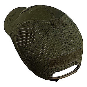 Condor Mesh Tactical Cap (Multicam Black, One Size)