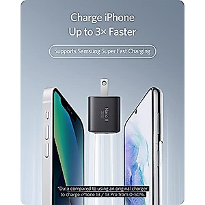 Anker USB C Charger 30W, 711 Charger, Compact Fast Charger (Not Foldable) for MacBook Air/iPhone 13/13 Mini/ 13 Pro/ 13 Pro Max/ 12, Galaxy S21, Note 20, iPad Pro, Pixel, and More