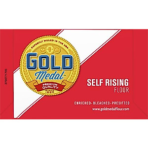 Gold Medal Premium Quality Self Rising Flour For Baking, 5 lb