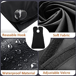 Beard Bib Apron, Beard Hair Catcher Waterproof Non-Stick Grooming Cloth, Shaving & Trimming & Beard Hair Catcher, with 3 Suction Cups, Best Gifts for Men