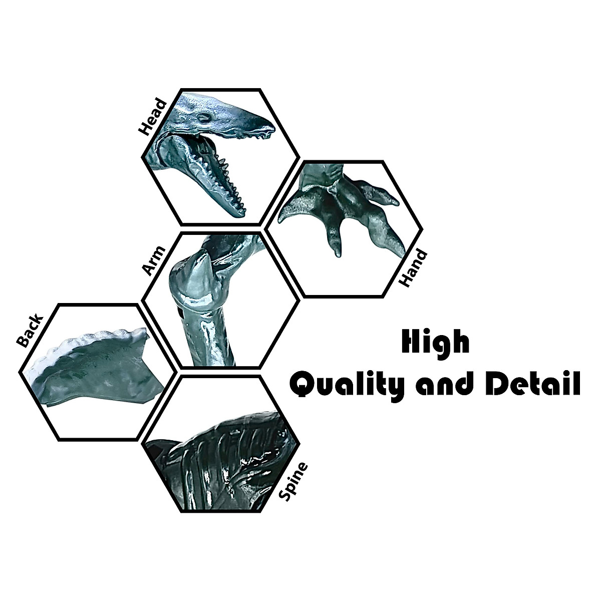 TwCare Godzilla vs. Kong Hollow Earth Skull Crawler Toy Action Figure, 2021 Movie Series Movable Joints King of The Monsters Birthday Kid Gift, Travel Bag