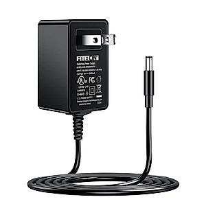FITE ON 6V Adapter Replacement for Turbo Scrub 360 TS-MC6/3 TSDX-MO6 TSDX-M06 Cordless Floor Tile Scrubber TS MC 63 TSMC 6/3 DC 3.6V 1800mAh Battery RH-030 SW-059075A 5.9V 750mA Power Supply Charger