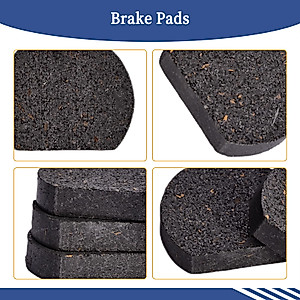 Getfarway 4Pcs Heavy Duty Go Cart Brake Pads Compatible with Manco 9597 Brake Pads for Go Kart Cart Car Mini Bike Caliper Go Kart Brake Pads