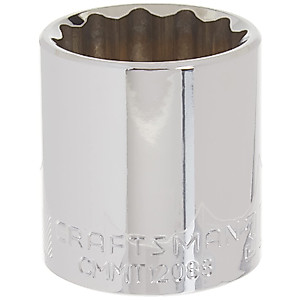 CRAFTSMAN Socket, Metric, 1/2-Inch Drive, 30mm, 12-Point (CMMT12088)