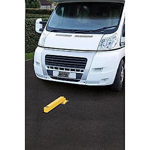 Maypole MP9739 Fold Down Security Post Concrete Set Type - Yellow