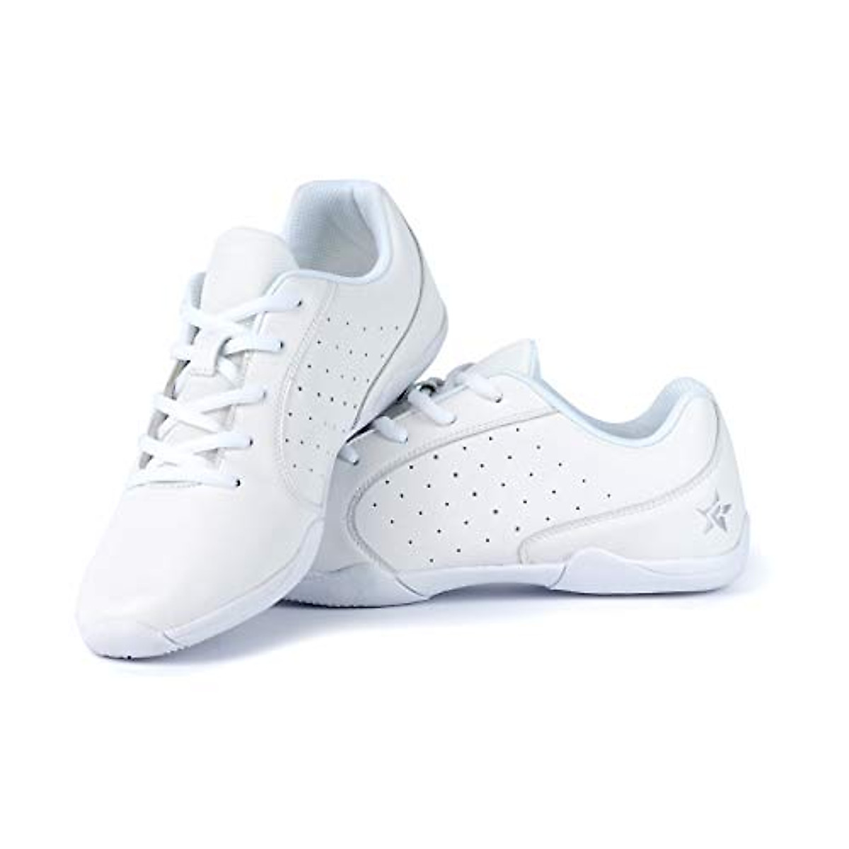 Rebel Athletic Rise Cheer Shoe, White, Size 6.5