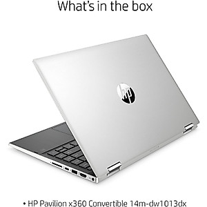 HP 14" Pavilion X360 Convertible 2-in-1 Touch Screen HD (1366x 768) Laptop, Intel i3-1115G4 Processor, 8GB DDR4, 128GB SSD, 802.11ac, Bluetooth, HDMI, Windows 10 Home, W/Valinor Accessories
