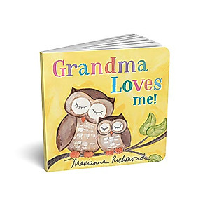 Grandma Loves Me!: A Sweet Baby Animal Book About a Grandmother's Love (Gifts for Grandchildren or Grandma) (Marianne Richmond)