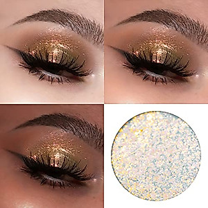 FOCALLURE Chameleon Cream Eyeshadow,Intense Color Shifting Creamy Eye Shadows,Eye Makeup with Highly Pigmented Metallic,Shimmer,Multi-Reflective Finishes,Long-Lasting with No Creasing,Chit Chat