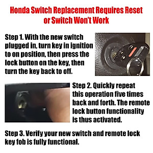 SWITCHDOCTOR Window Master Switch for 2003-2007 Honda Accord