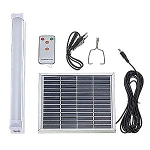 IGOSAIT LED Work Light Outdoor Lighting Solar Powered 30 LED Light Bar Home Room Camping Outdoor Garden Hanging Lamp with Remote Control