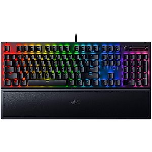 Razer BlackWidow V3 Chroma Mechanical Gaming Keyboard Green Switch Black US
