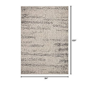 Loloi II Darby Collection DAR-02 Oatmeal/Charcoal 7'-10" x 10' Area Rug