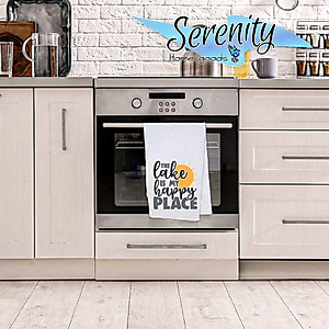 Summer Home Decor Decorative Kitchen Bath Hand Towels | Spring Fall Accents | White Towel Home Holiday Decorations | XMAS House Wedding Gift Present