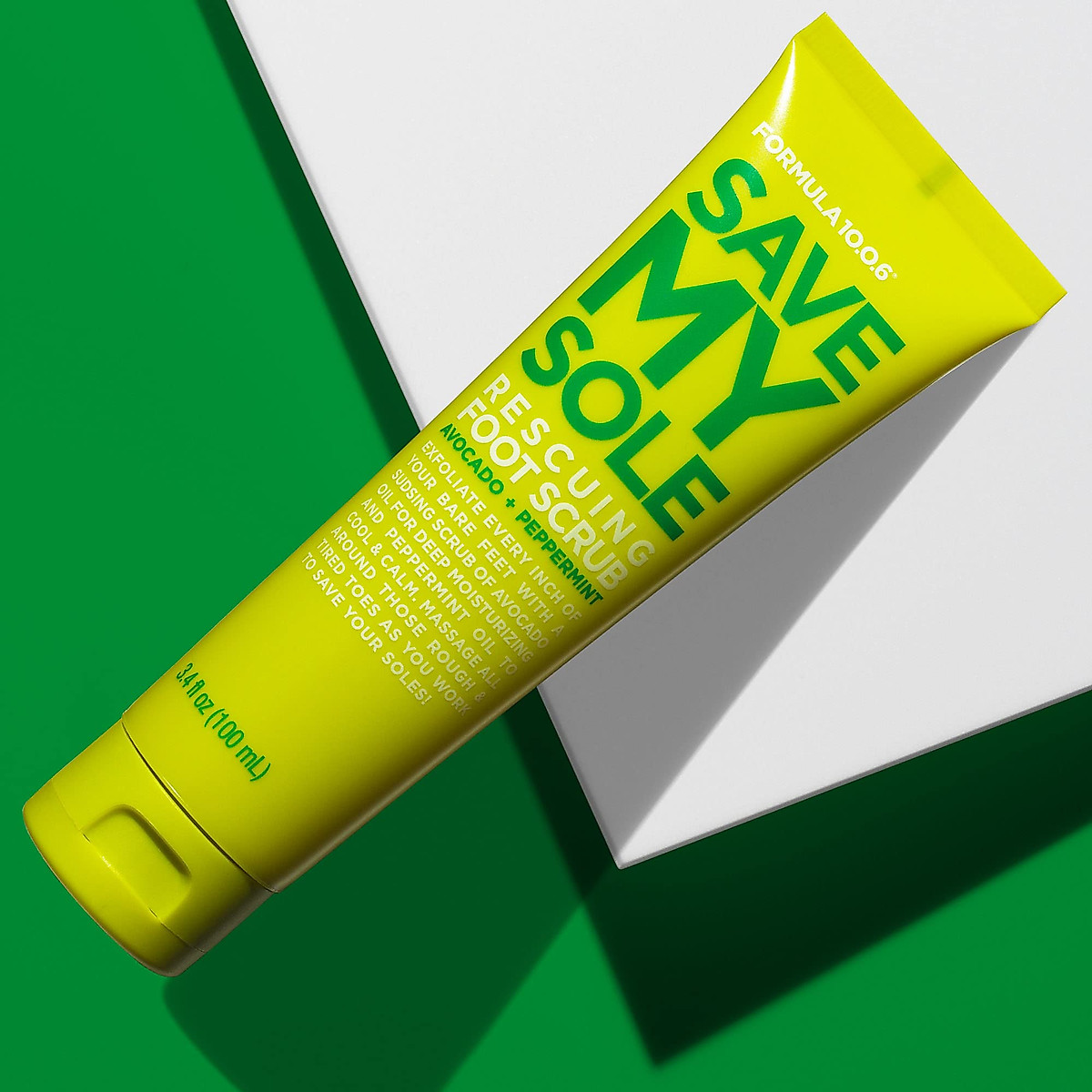 FORMULA 10.0.6 - Save My Sole Rescuing Foot Scrub Exfoliating Foot Treatment 3.4 fl oz (100ml)