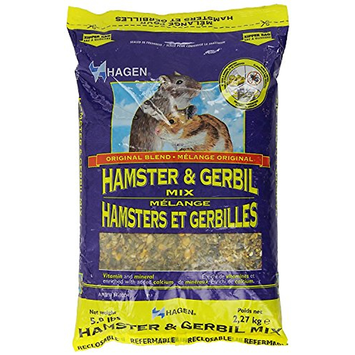 Hagen Hamster And Gerbil Staple Vme Diet, 5-Pound