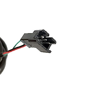 SCHUCK Ebike 130X 3 Pin SM Connector 22.2 mm Handlebar Tube Black Thumb Throttle 12V-72V Common to Left and Right Handlebar Control Speed for Electric Bicycle Accessories/Parts