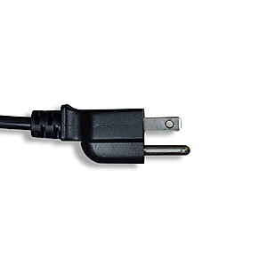 Cablelera ZADA36PQ-Y-P2 Power Cord Extension & Splitter, NEMA 5-15P to NEMA 5-15R x 2, 13A, 125V (Black)