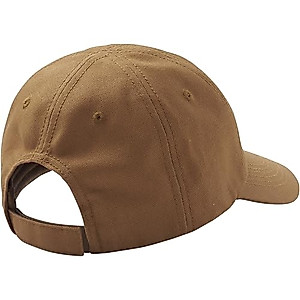 Carhartt Baby Girls Signature Canvas Baseball Cap, Carhartt Brown