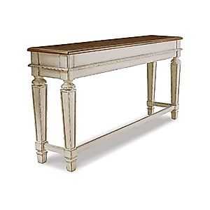 Signature Design by Ashley Realyn Dining Table, Antique White