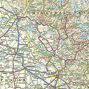 India Northwest Map (National Geographic Adventure Map, 3013)