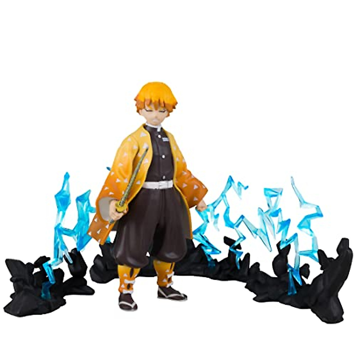 McFarlane Toys - Demon Slayer 5" Deluxe Wave 1 - Zenitsu with Thunder Breathing Accessories