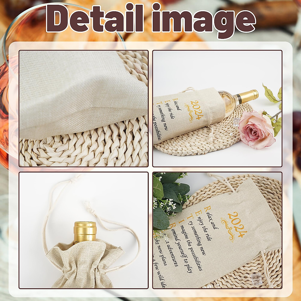 2024 Retirement Gifts Wine Bag - Retirement Wine Bags Retirement Wine Bottle Gift Bags Funny 2024 Retirement Gifts for Retired Men Women Teacher Employees Friend Colleague