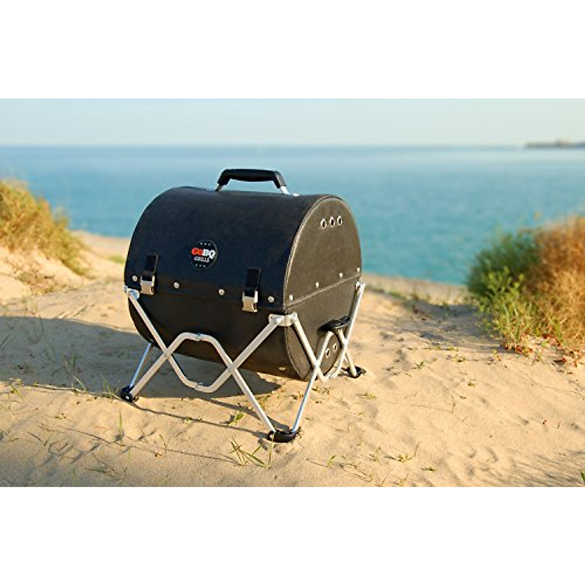 GoBQ Portable Charcoal Grill (Black)