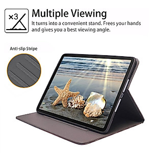 BXIKEOPIU Case for Samsung Galaxy Tab S8 2022 & S7 2020 11 Inch (SM-X700/X706/T870/T875/T878), Slim PU Leather Stand Folio Cover with Auto Sleep Wake, Dinosaur