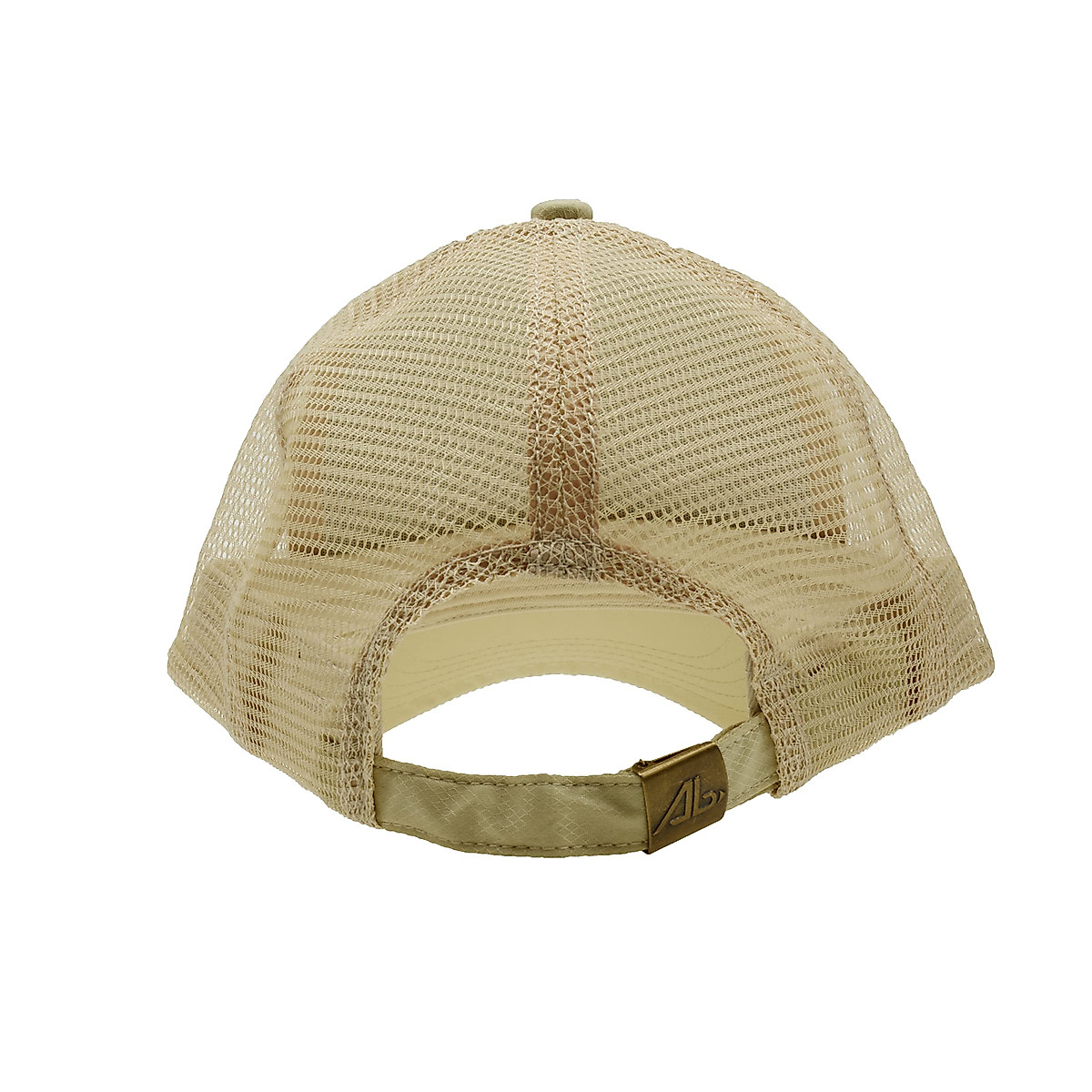 MUNULA Oversize Quick Dry Mesh Trucker Hat Big Head Hats for Men XXL Baseball Cap Breathable Dad Hat Adjustable 23.6"-26.8" (Khaki)
