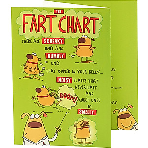 UK Greetings Birthday Card for Him/Friend - Funny Fart Design
