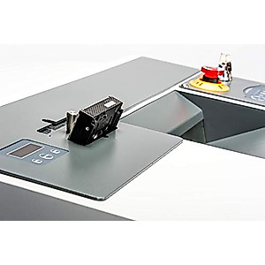 Dahle PowerTEC 828 HD Hard Drive and Paper Shredder, Cross Cut, Shreds 3.5" Hard Drives, CDs/DVDs, Paper, Chain Driven 4.5 Hp Motor, P-3 Security/H-4