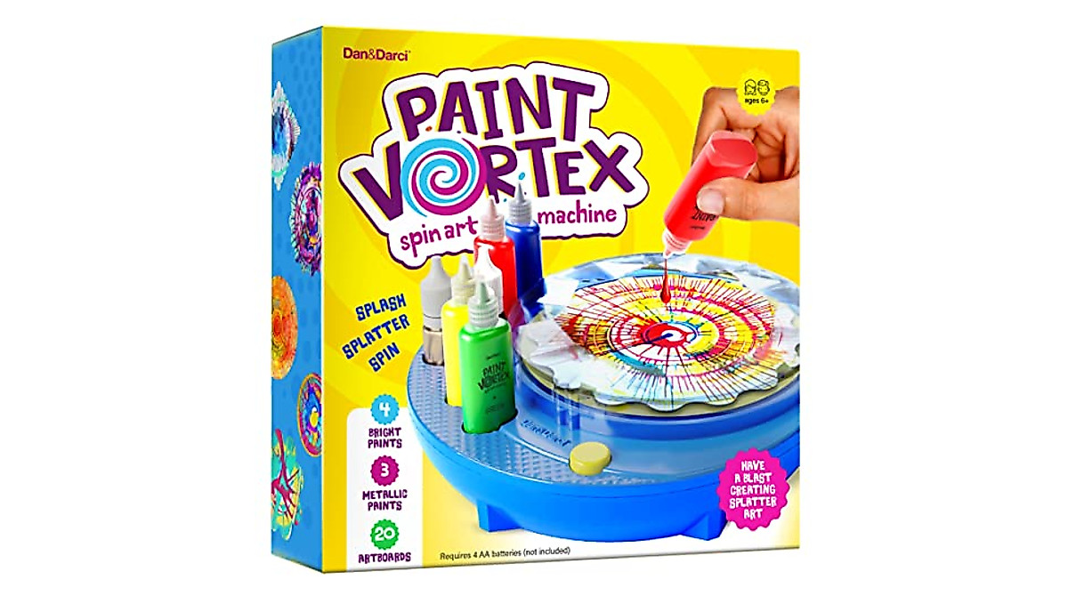 Spin Art Machine Kit for Creative Kids - Fun Gift Idea