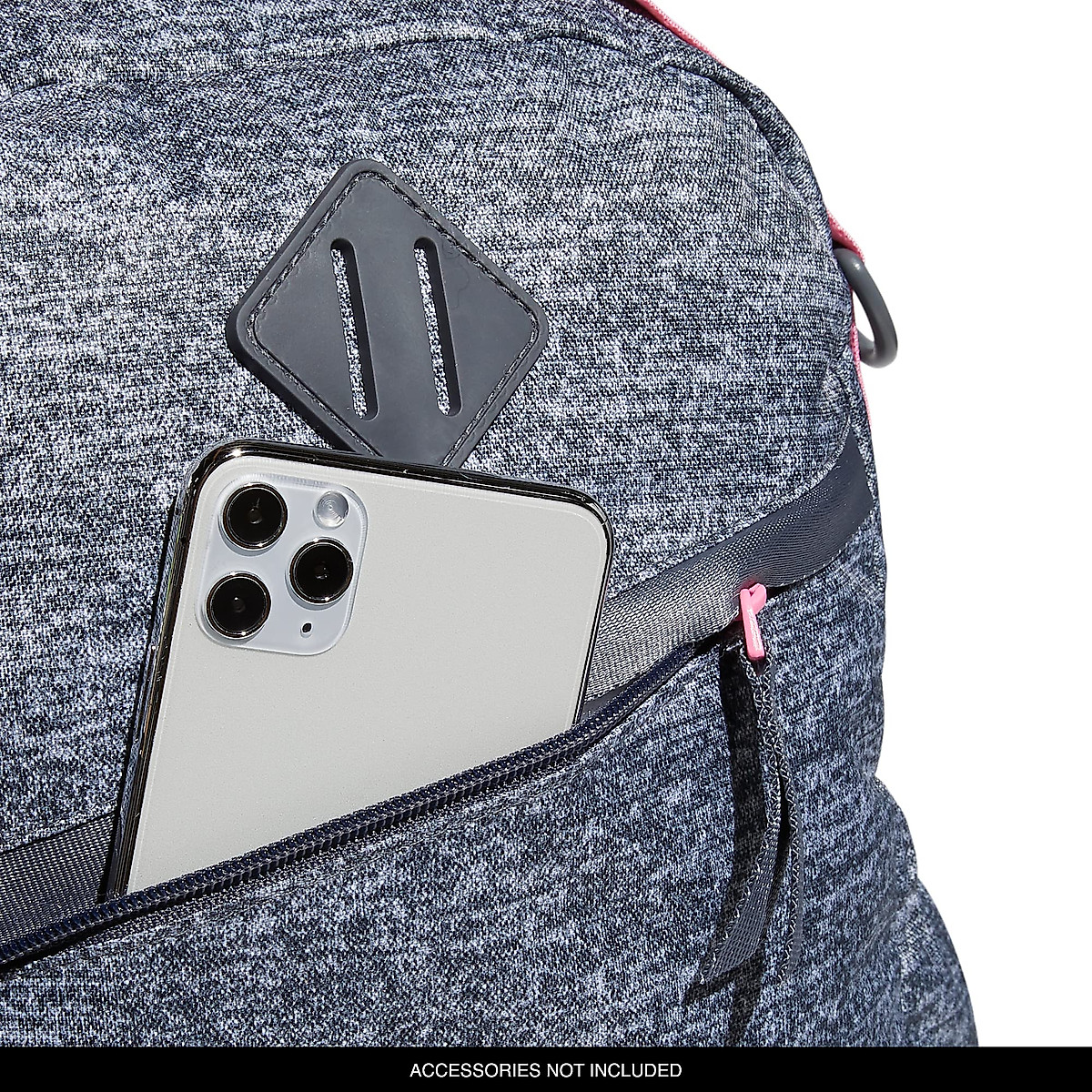 adidas Squad Backpack, Black/Halo Mint Green/Silver Metallic, One Size