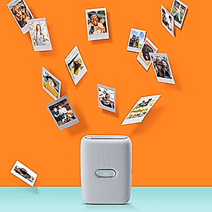 Fujifilm Instax Mini Link Smartphone Printer - Ash White