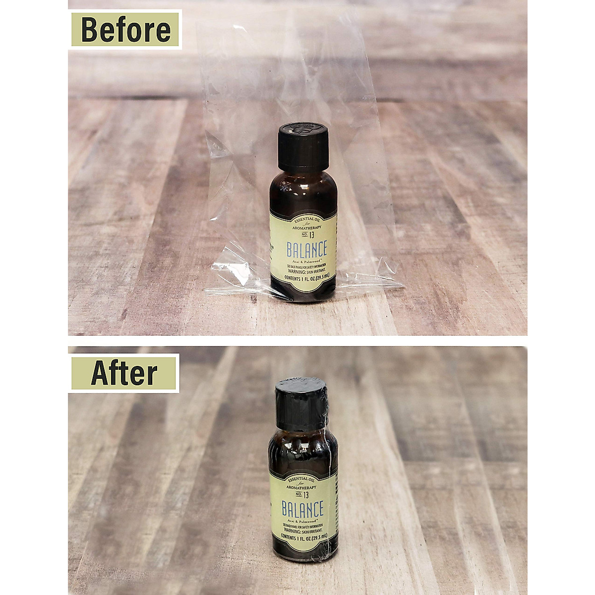 16x20 inch Odorless, Clear, 100 Guage, PVC Heat Shrink Wrap Bags for Gifts, Packagaing, Homemade DIY Projects, Bath Bombs, Soaps, and Other Merchandise (200 Pack) | MagicWater Supply