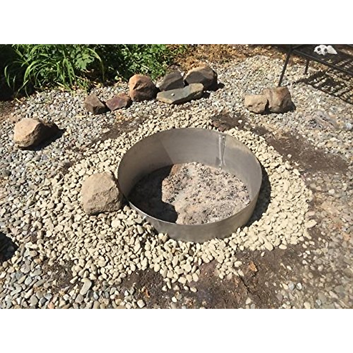 36" Diameter x 14 Deep Steel Metal Fire Pit Ring Liner Insert Only.
