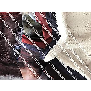 to My Wife I Want You to Believe Deep in Your Heart You are The Most Beautiful Thing That Ever Happened to Me 3D Custom Fleece Photo Blanket Fan Romantic Gift for Lover Wife (X-Large 80 X 60 INCH)