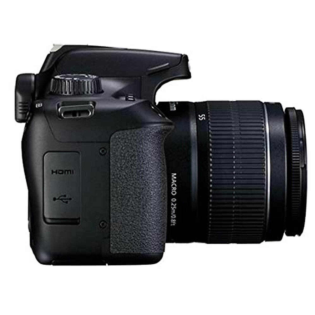 Canon Rebel T100 (EOS 4000D) DSLR Camera w EF-S 18-55mm F/3.5-5.6 Zoom Lens+ Case + 64GB Memory(28pc Bundle) (Renewed)