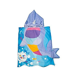 A For Adley Merch The Official Adley Ultimate Swimming Package with Three of Adleys Favorite Swimming Supplies The Adley Narwhal Towel, Adley Floaties and a Full Face Snorkie