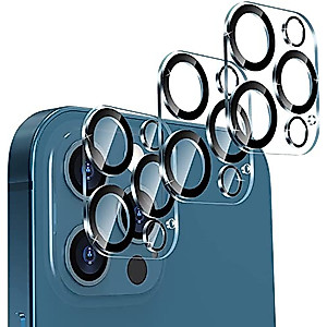 imluckies Camera Lens Protector for 6.7" iPhone 12 Pro Max Tempered Glass, HD Clear & 9H Hardness, Case-Friendly, Scratch Resistant, Easy Installation[3 Pack]
