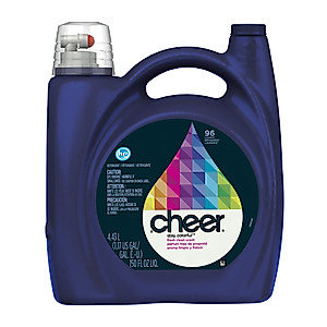 Cheer 2X Ultra Liquid Detergent He Fresh Clean Scent 96 Loads 150 Fl Oz (Pack of 4)