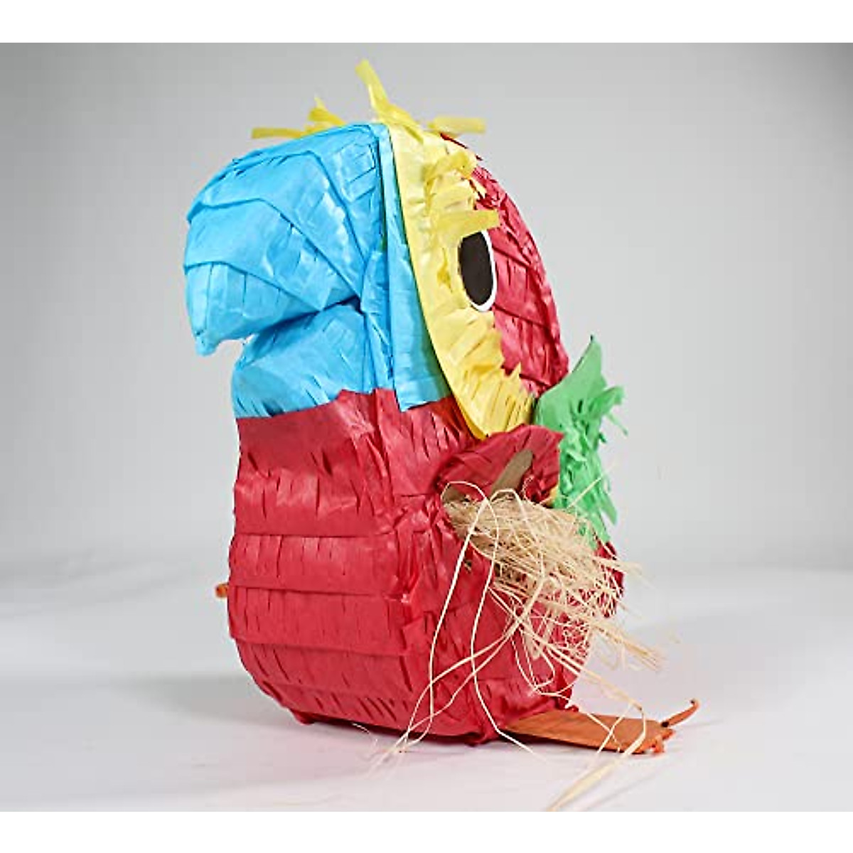 Penn-Plax Birdie Pinata with Natural Nesting Material – Safe for Medium and Large Birds – Colorful & Fun Addition to Any Cage – Large
